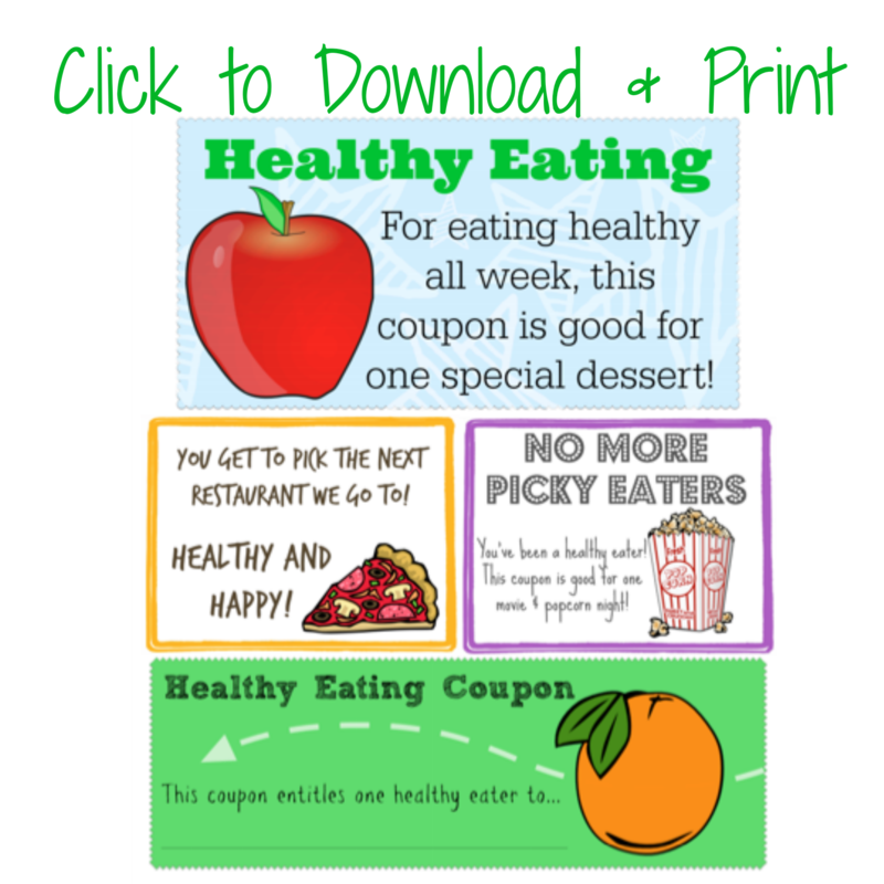 *Making Healthy Choices* Free Printable Lunchbox Notes and Incentive ...