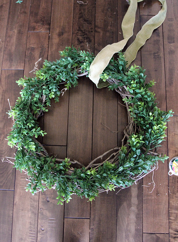 DIY Boxwood Flower Box Wreath For Spring! – Less Than Perfect Life of Bliss