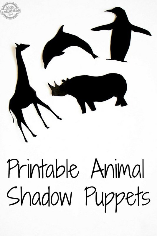 Printable Animal Shadow Puppet Template Printable Templates